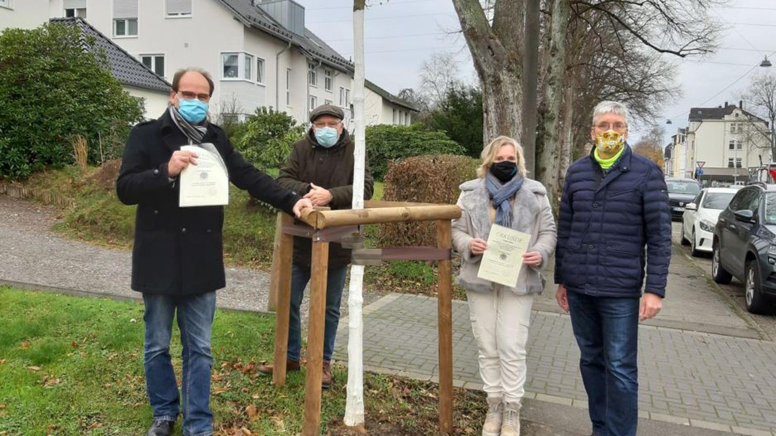 Grandioser Start für Aktion "Bürger-Bäume" der AGU Schwelm
