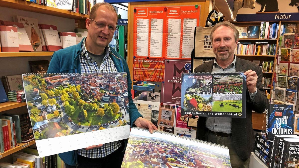 Wolfenbüttel von oben und als Gärtnerstadt