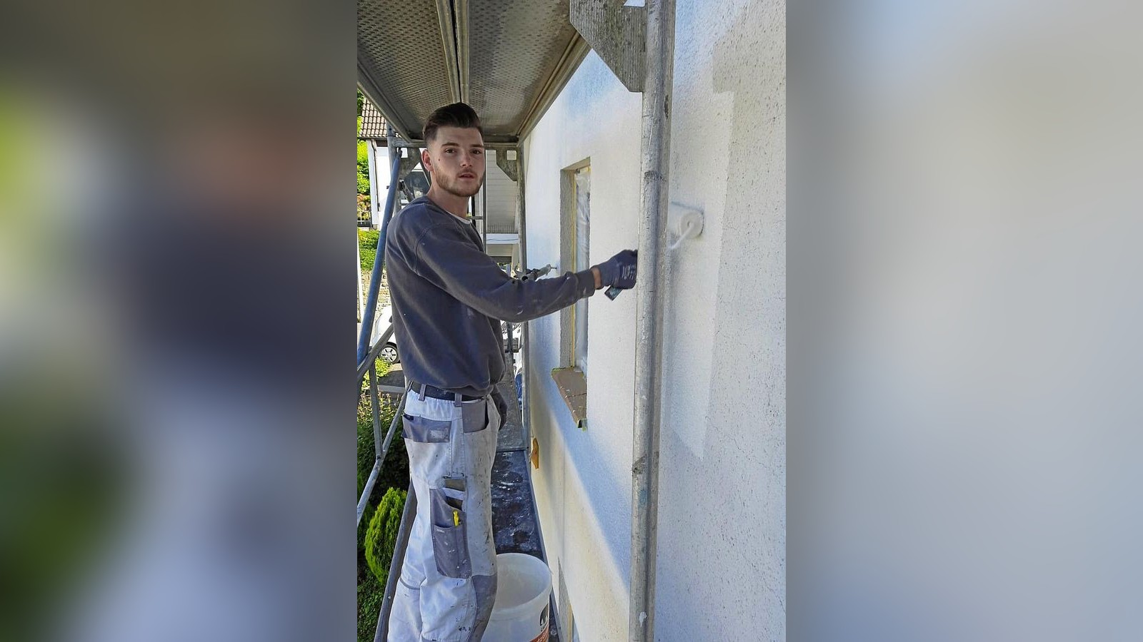 Mescheder Azubi erklärt, warum er gern Maler ist