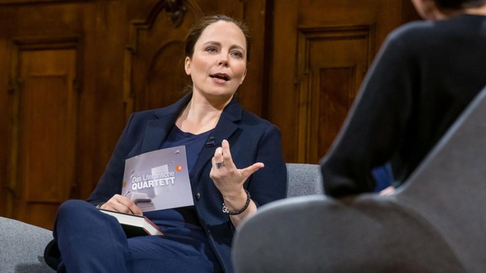 "Das Literarische Quartett" im ZDF mit den Gästen Dörte Hansen, Marko ...