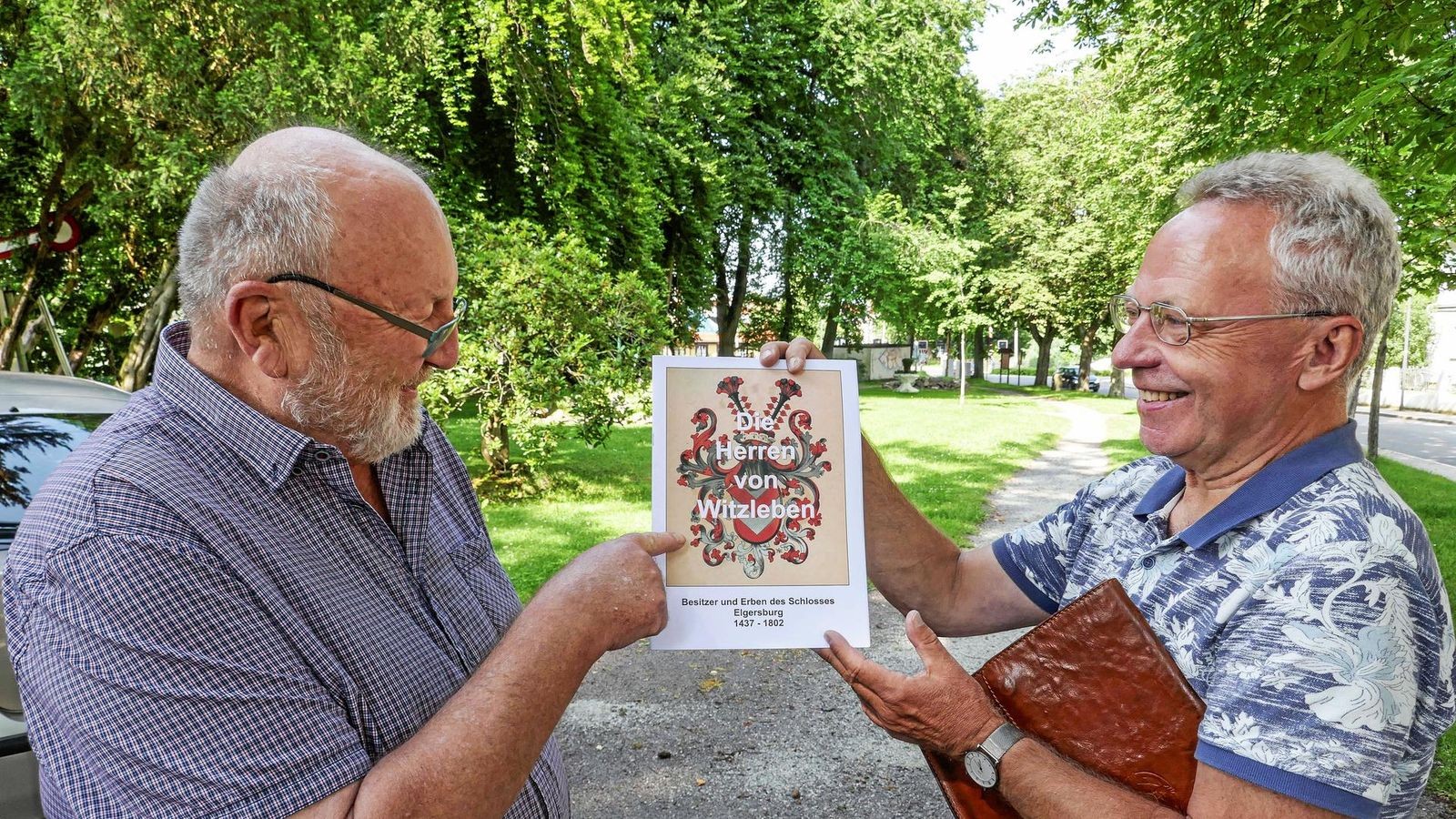 Die Ahnengalerie früherer Schlossherren von Witzleben