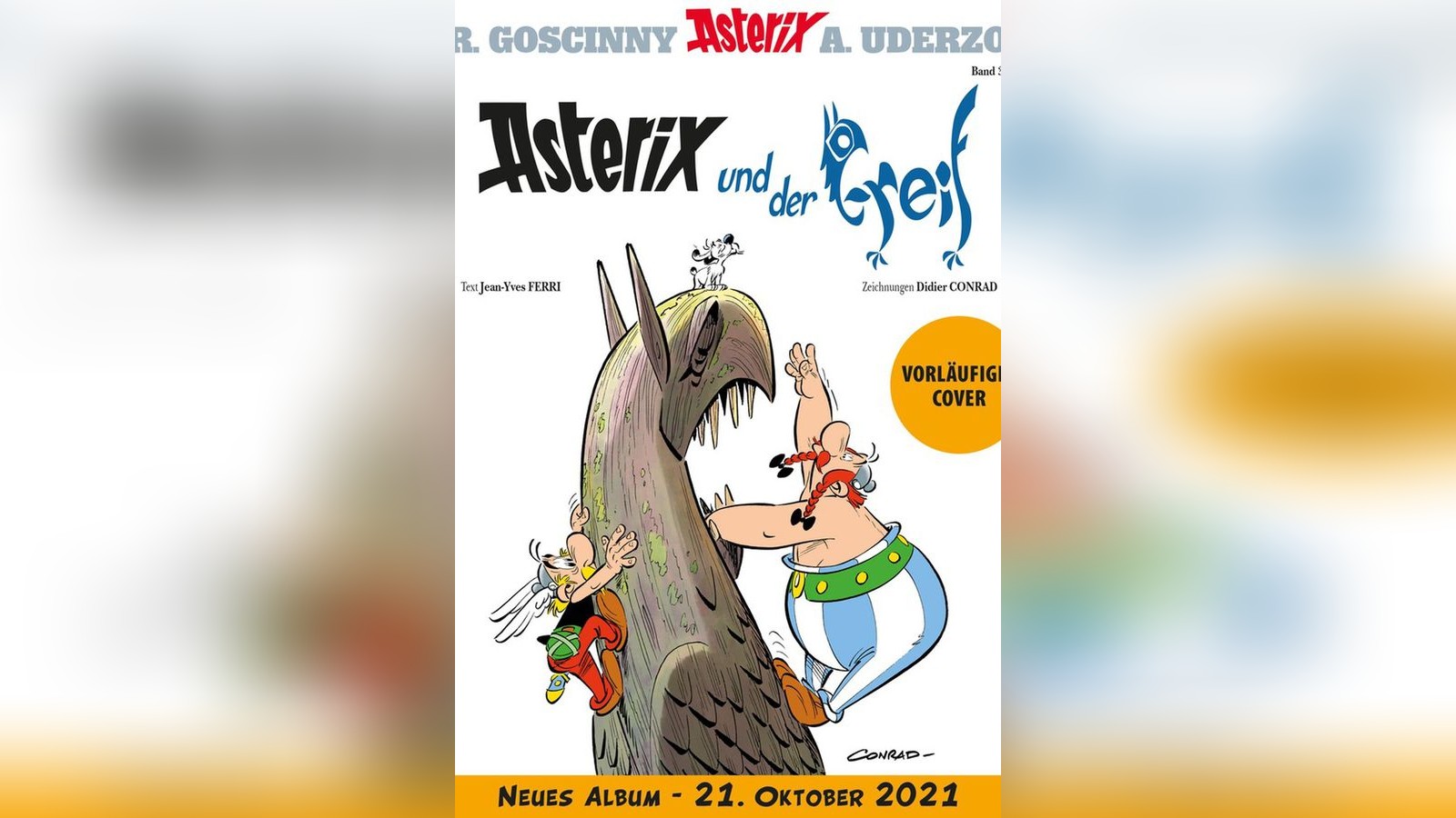 Asterix und der Greif - So heißt das neue Asterix-Abenteuer