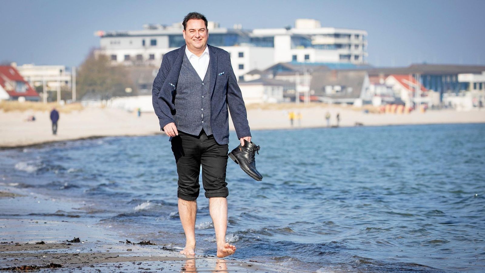 Stefan Krieger hat große Pläne für Grömitz