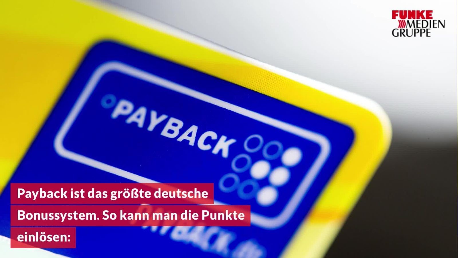 Payback-Punkte einlösen: So funktioniert es