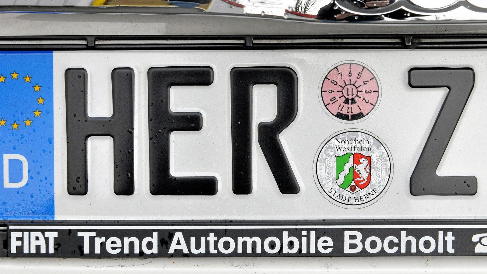 Auto-Kennzeichen mit einem „Z“: So geht die Stadt Herne vor