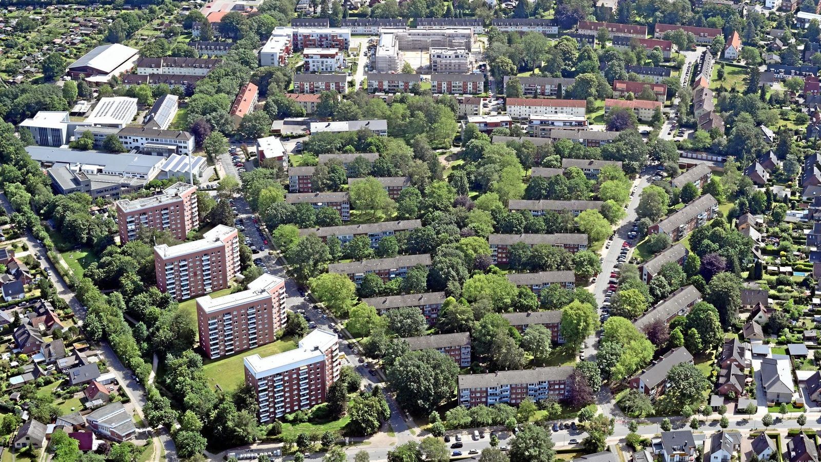 Reeshoop-Quartier in Ahrensburg kann in die Höhe wachsen