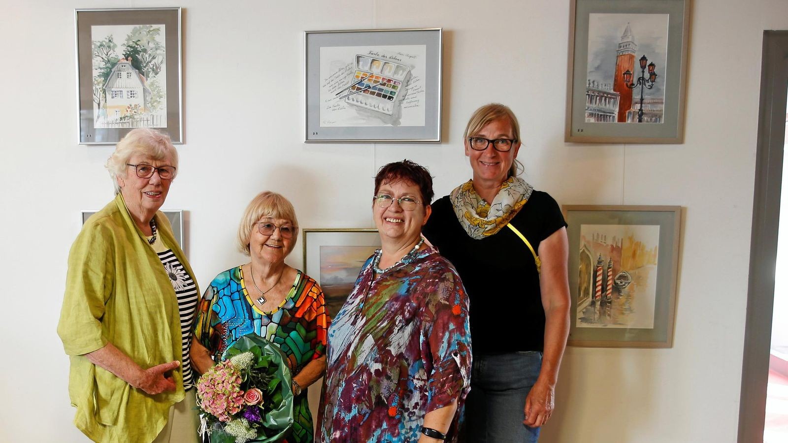 Sigrid Reiser zeigt in Wolfenbüttel ihre Aquarelle