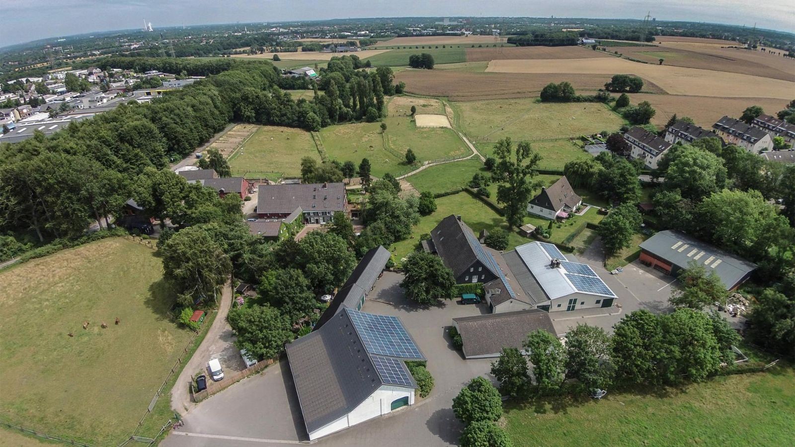 Leithe ist uraltes Agrarland und ein echter Stadtteil von Essen