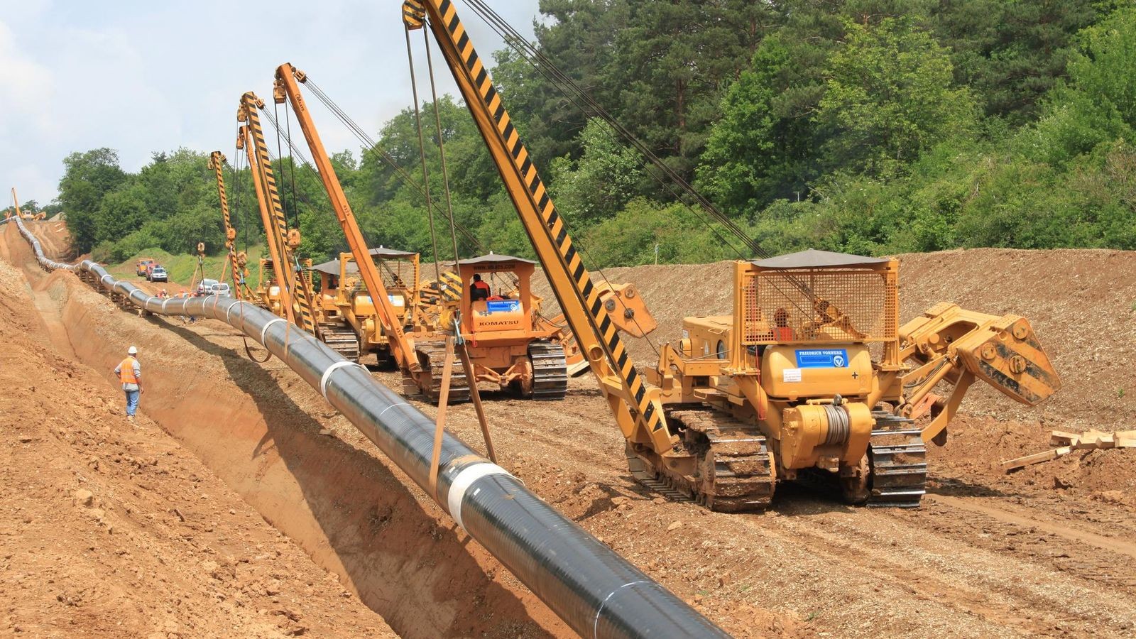 Dirk Buschmann zur Gaspipeline: "Die sind in Hünxe durch"