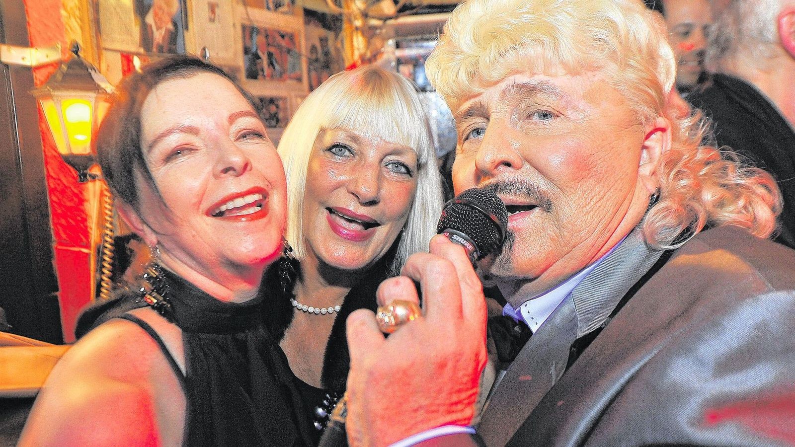 Schlagergott Rene Pascal bat zur Audienz in die Drehscheibe