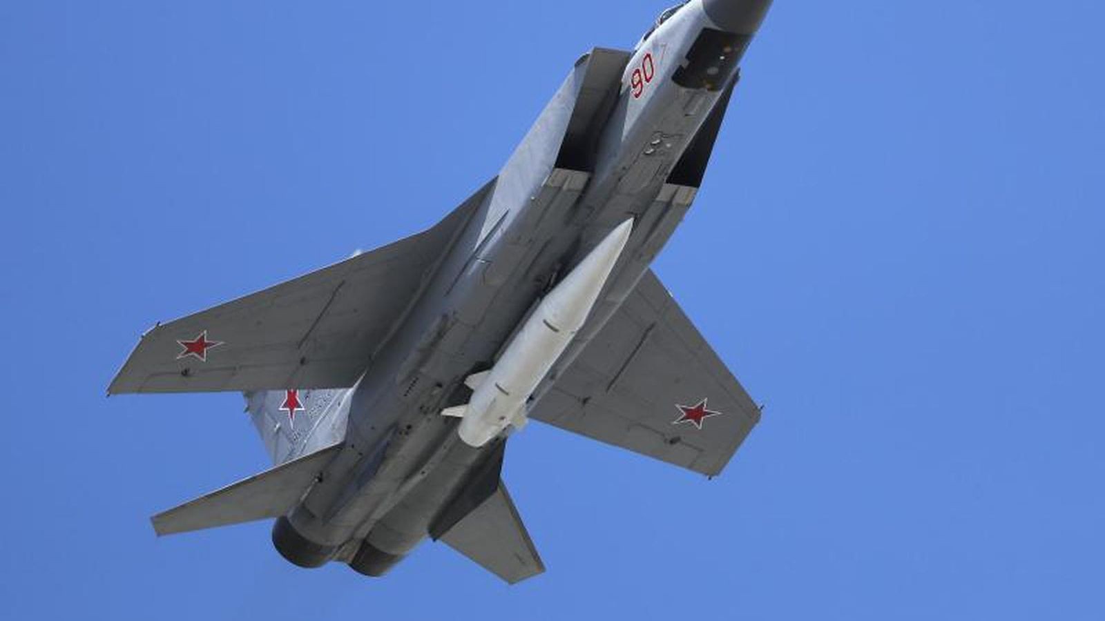 Moskau: Erster Einsatz der Hyperschall-Rakete "Kinschal"