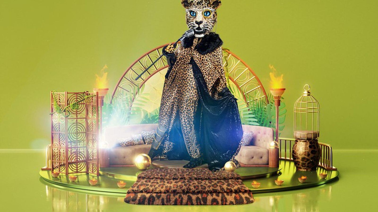 Ein Meister der Illusion bei "The Masked Singer": DER LEOPARD