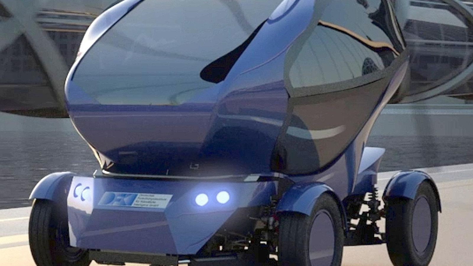 Fahrender Roboter als intelligentes Automobil der Zukunft