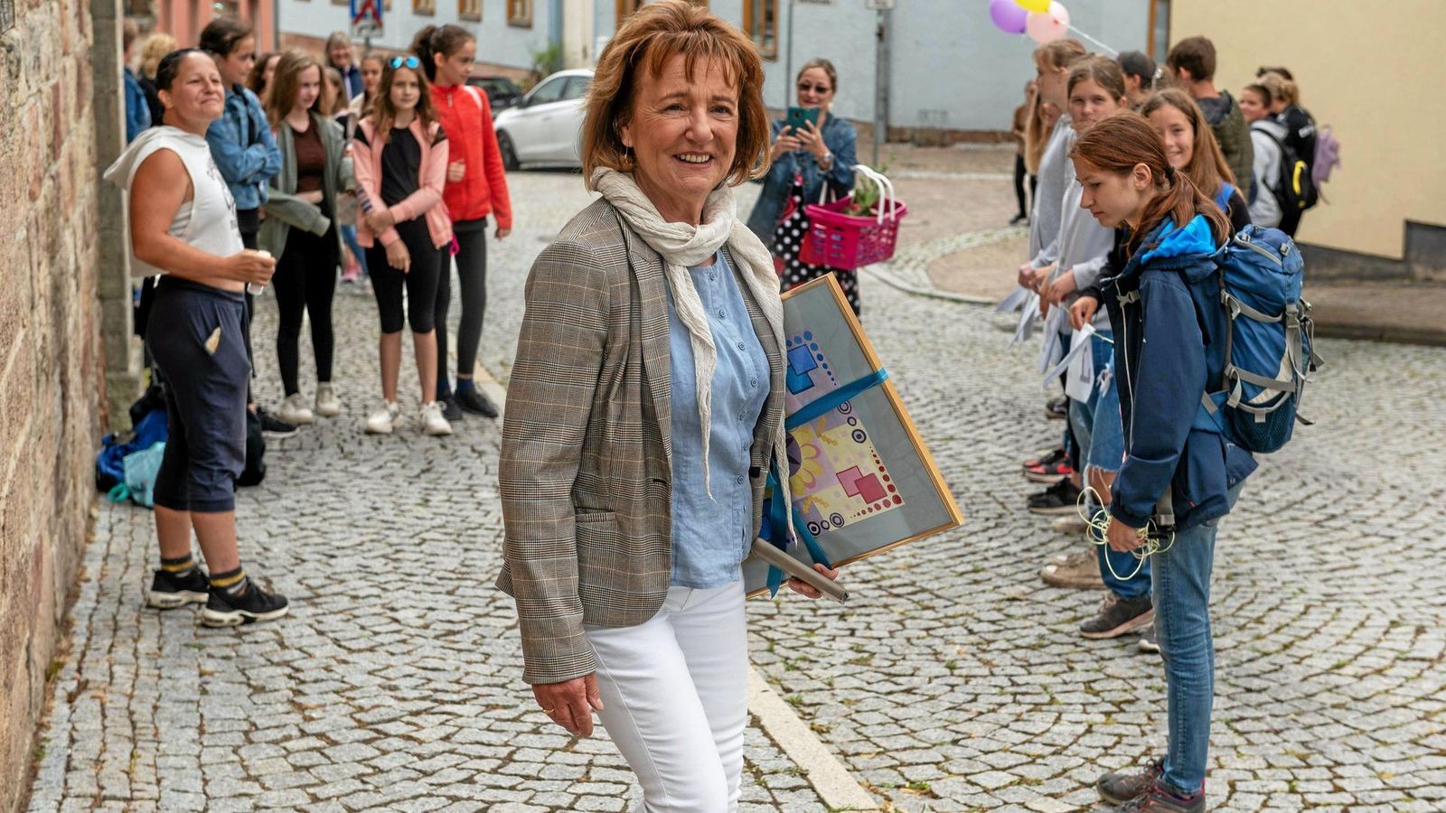 Der Abschied vom Bad Berkaer Klosterberg fällt Schulleiterin Beate ...