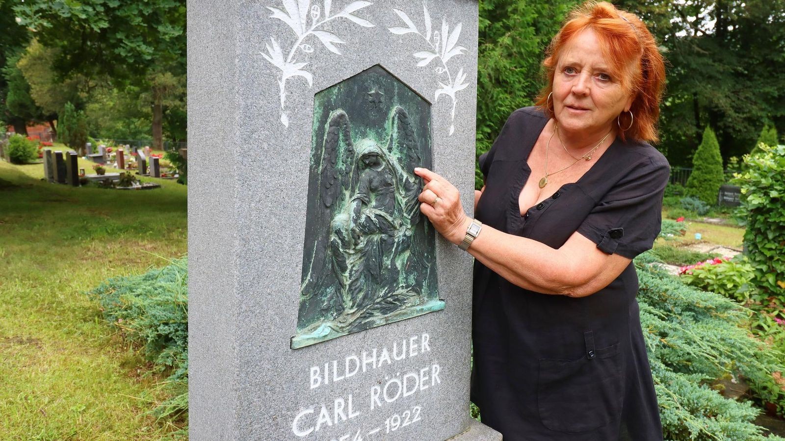 Fast vergessen und doch noch da ist das Werk des Greizer Bildhauers ...