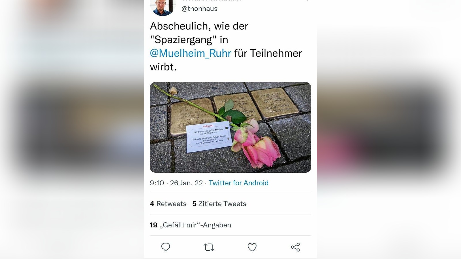 „Coronasaurus“-Team behauptet: Rosen-Foto wurde „lanciert“