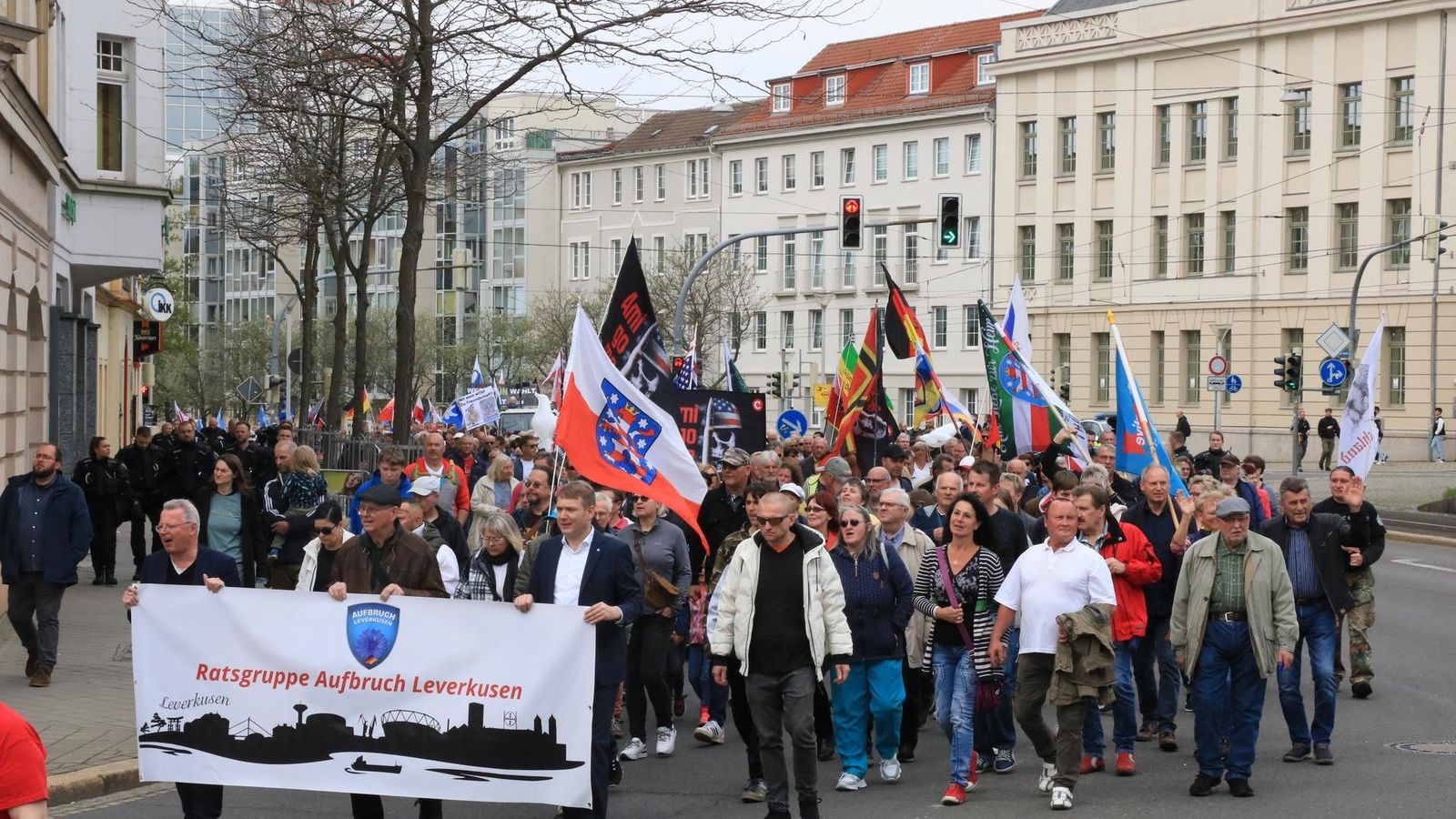 Kundgebungen und Demos am 1. Mai in Gera - die Bilder