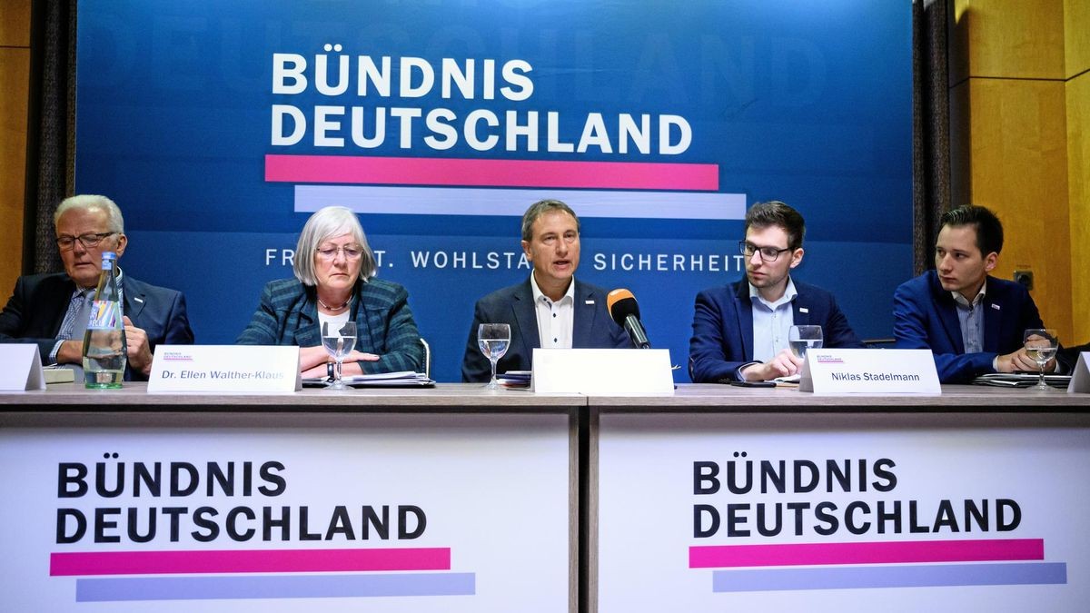 AfD light? Wie die neue Partei "Bündnis Deutschland" Konservative ...