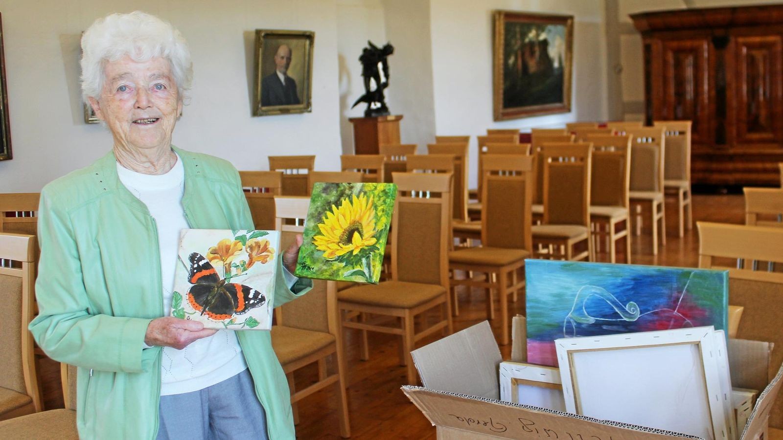 Von Raniser Künstlern für Raniser: Neue Ausstellung auf der Burg