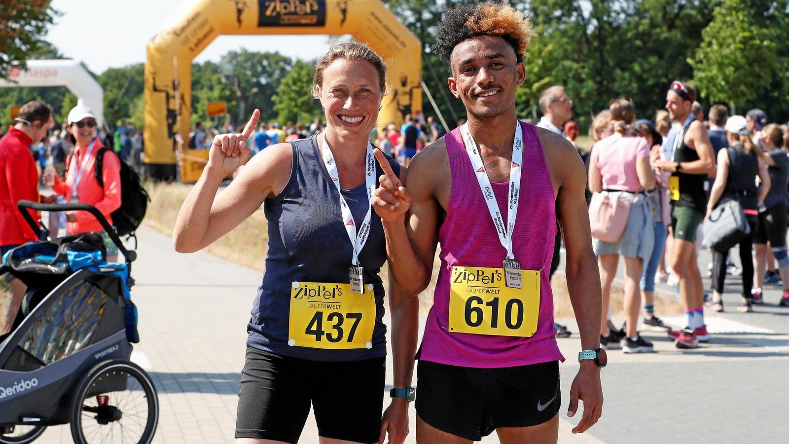 25. Norderstedter Stadtlauf: Yosief Ermiyas aus Eritrea triumphiert