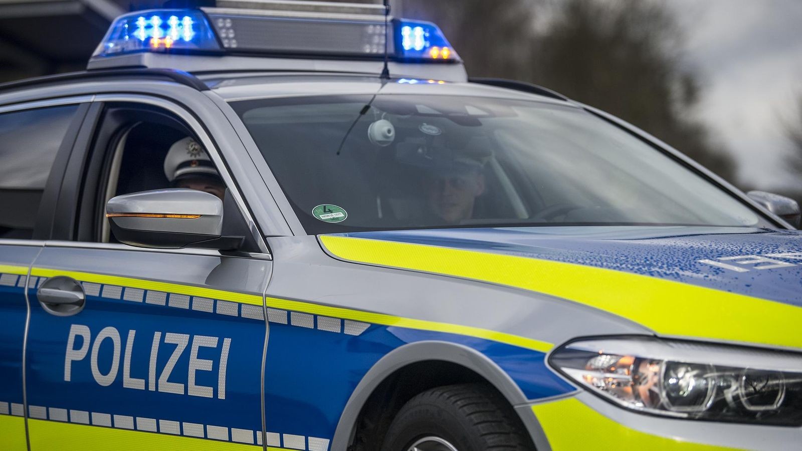 Crash auf der Europakreuzung in Gotha