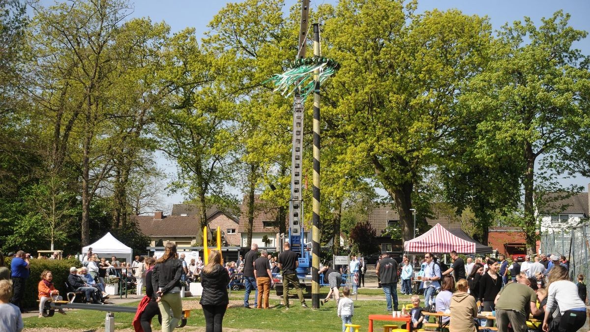 Maibaumfest 2025 in Moers-Repelen: Das sind die Highlights beim Event