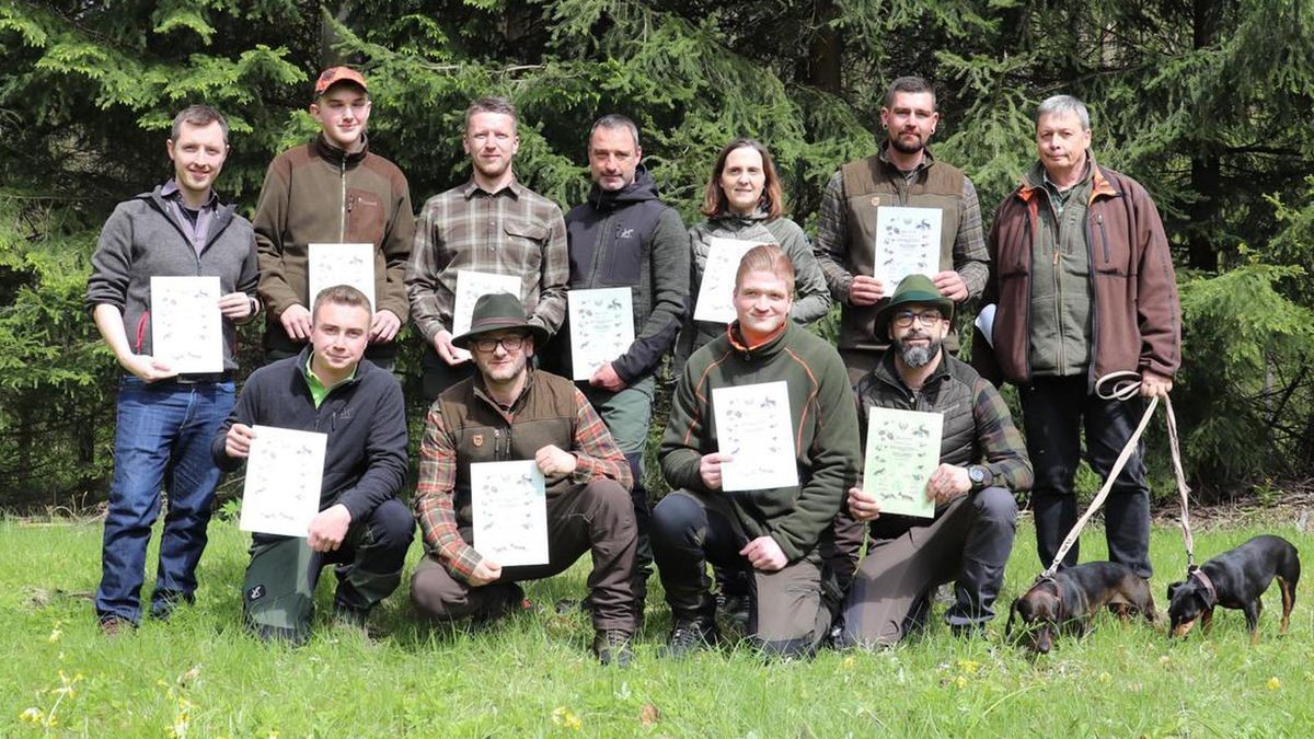 Zehn junge Eichsfelder Jäger bestehen das „Grüne Abitur“