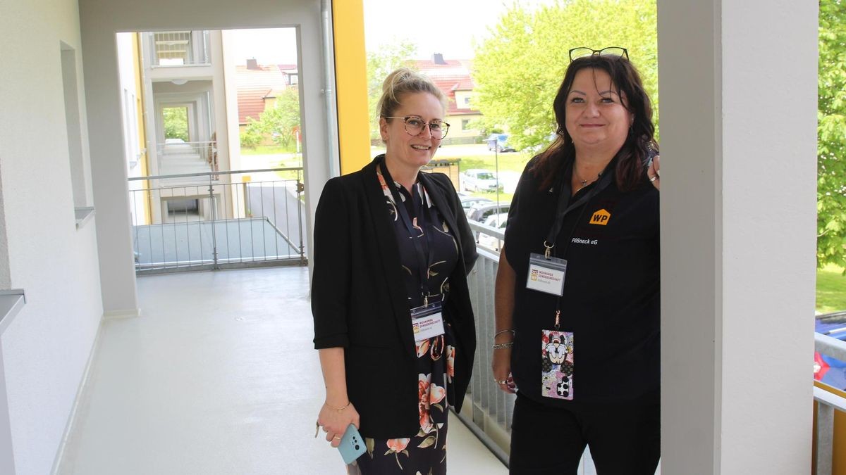 Mehr als die Hälfte eines luxuriösen Wohnblocks steht leer