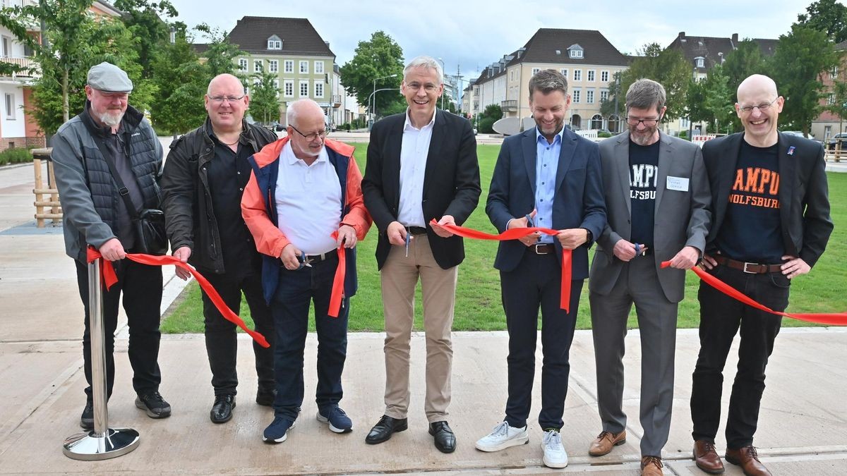 Der Robert-Koch-Platz als Wolfsburgs neues Aushängeschild