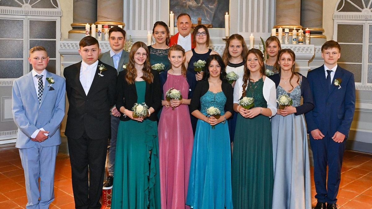 Konfirmation im Saale-Orla-Kreis