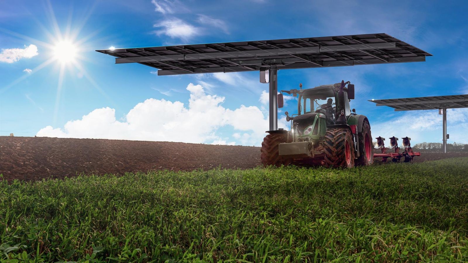 AGRI-PV mit zweiachsigem Nachführsystem / Vorstellung der Neuentwicklung auf der Fachmesse ...