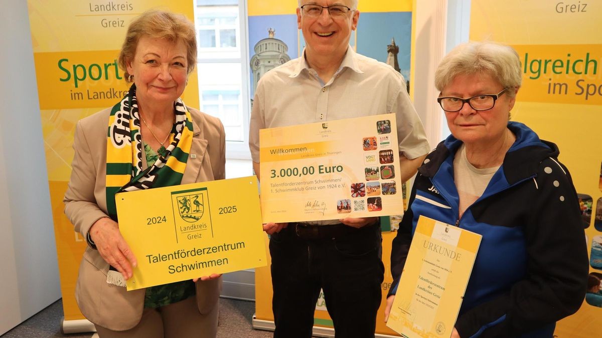 Krasse Erfolge: Schwimmklub Greiz ist hundert Jahre alt