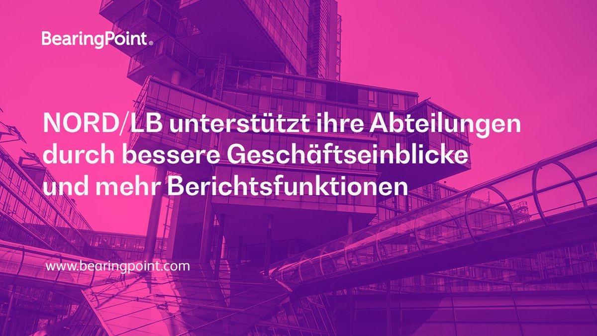 Die NORD/LB ermöglicht durch die Einführung einer Plattform zur Datenvirtualisierung ihren ...
