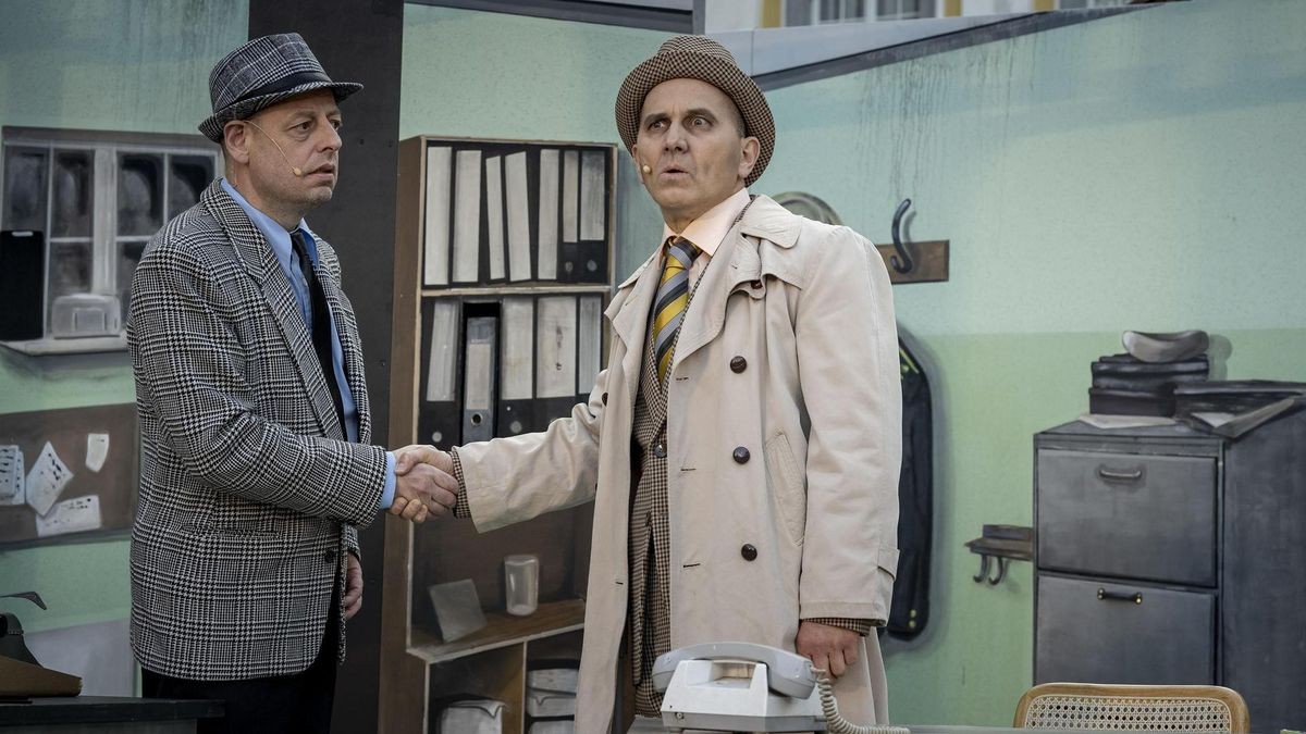 Olsenbande macht den Schlosshof unsicher