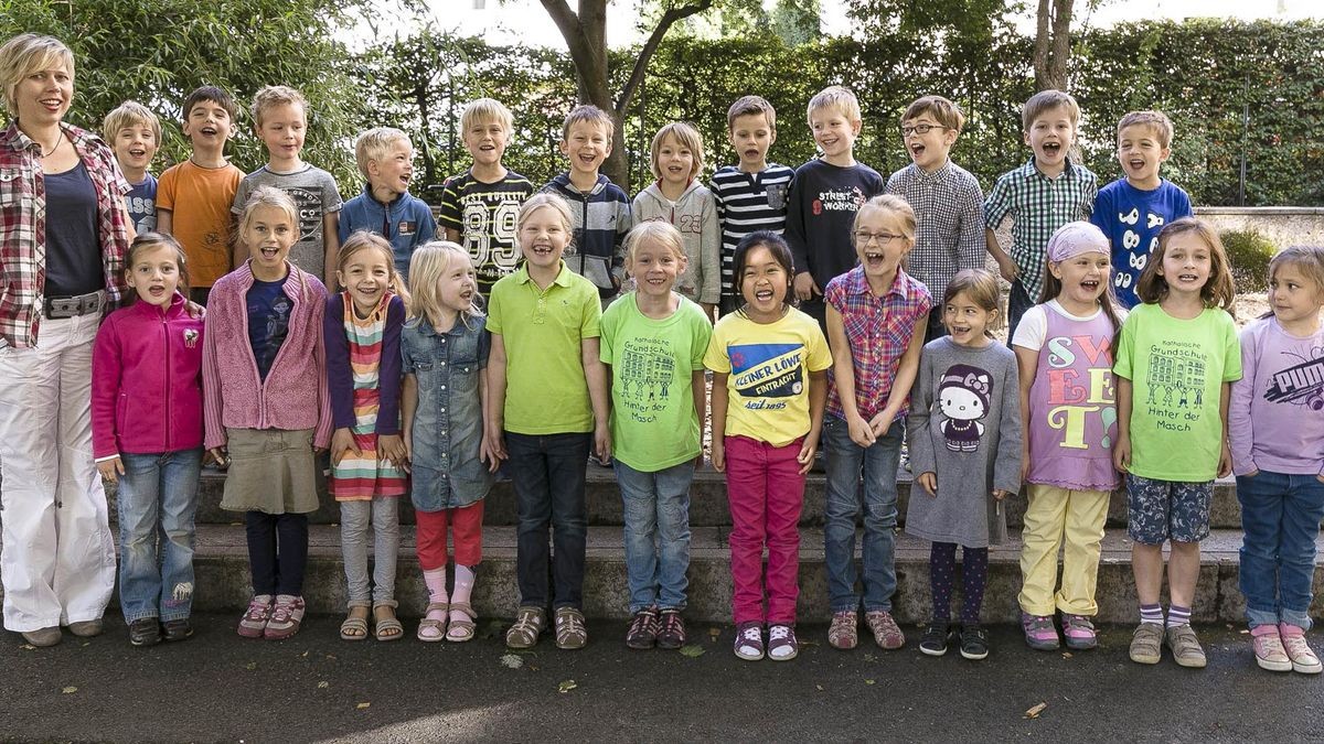 Die Erstklässler der Stadt Braunschweig