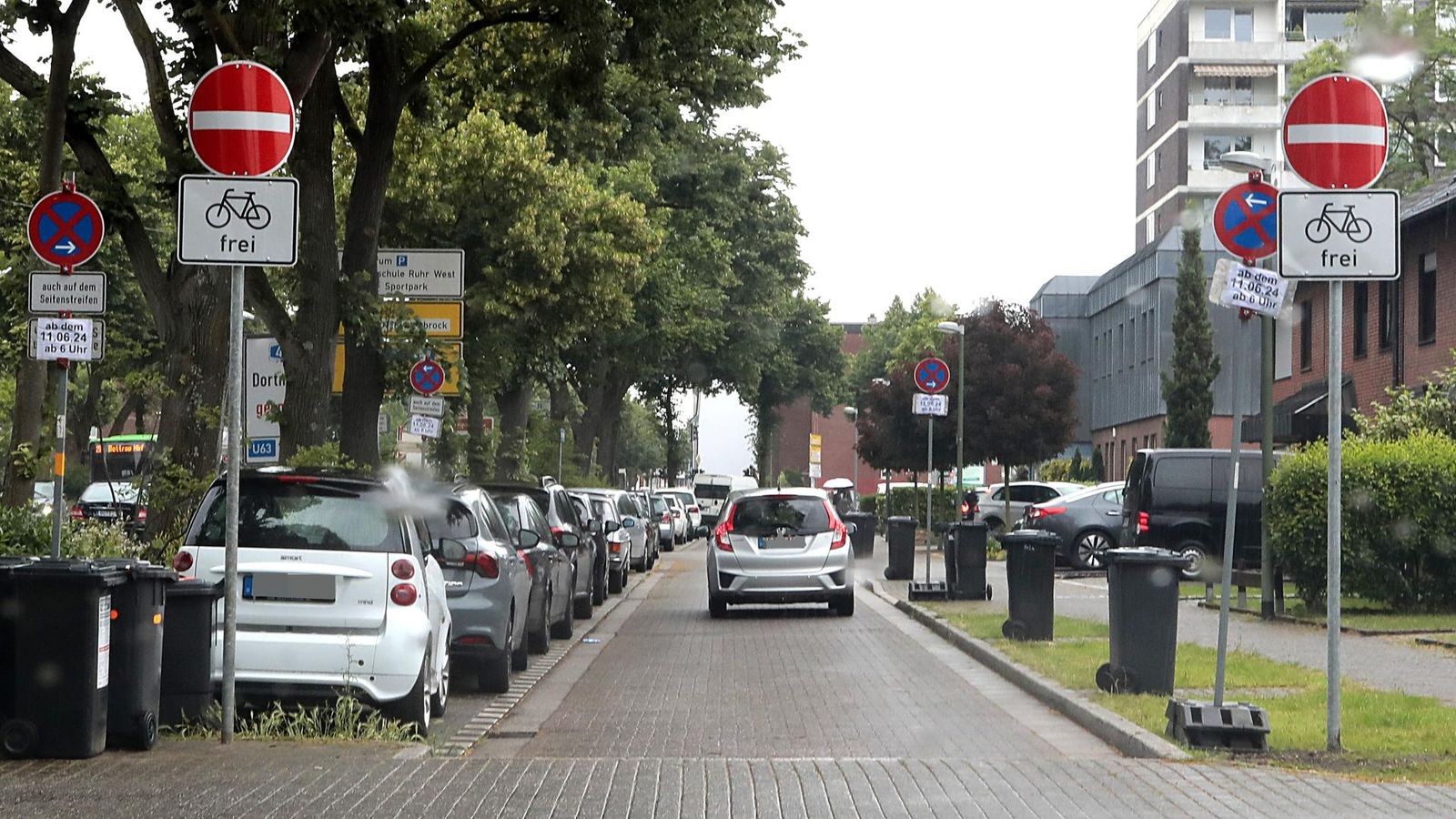 Osterfelder Straße in Bottrop: Hier ist jetzt Einbahnstraße