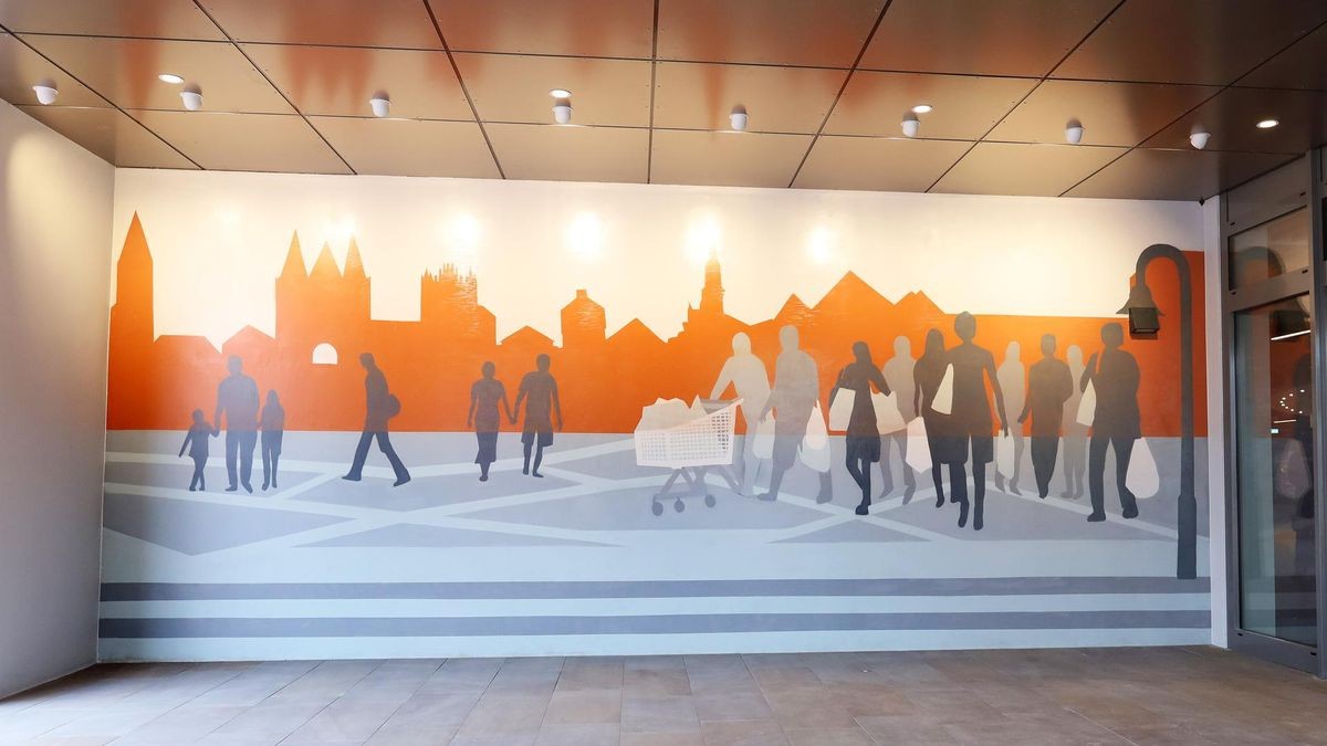 Die ersten Bilder aus dem neuen Einkaufszentrum Galerie Van Goch