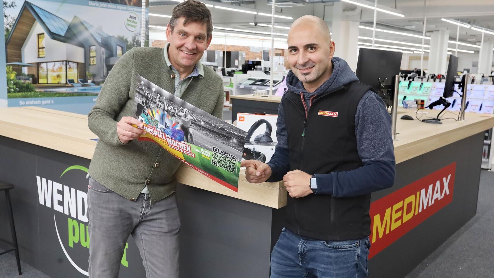 Bald ist Eröffnung: Dies alles bietet der neue Medimax in Goch