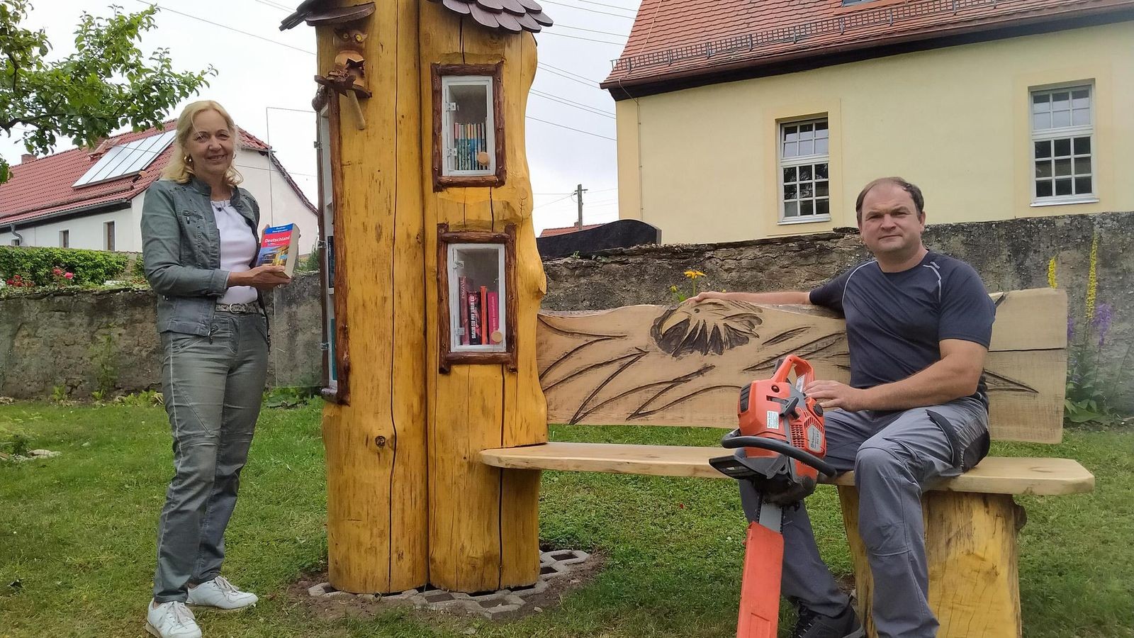 Geraer Ortsteil rollt den roten Teppich aus