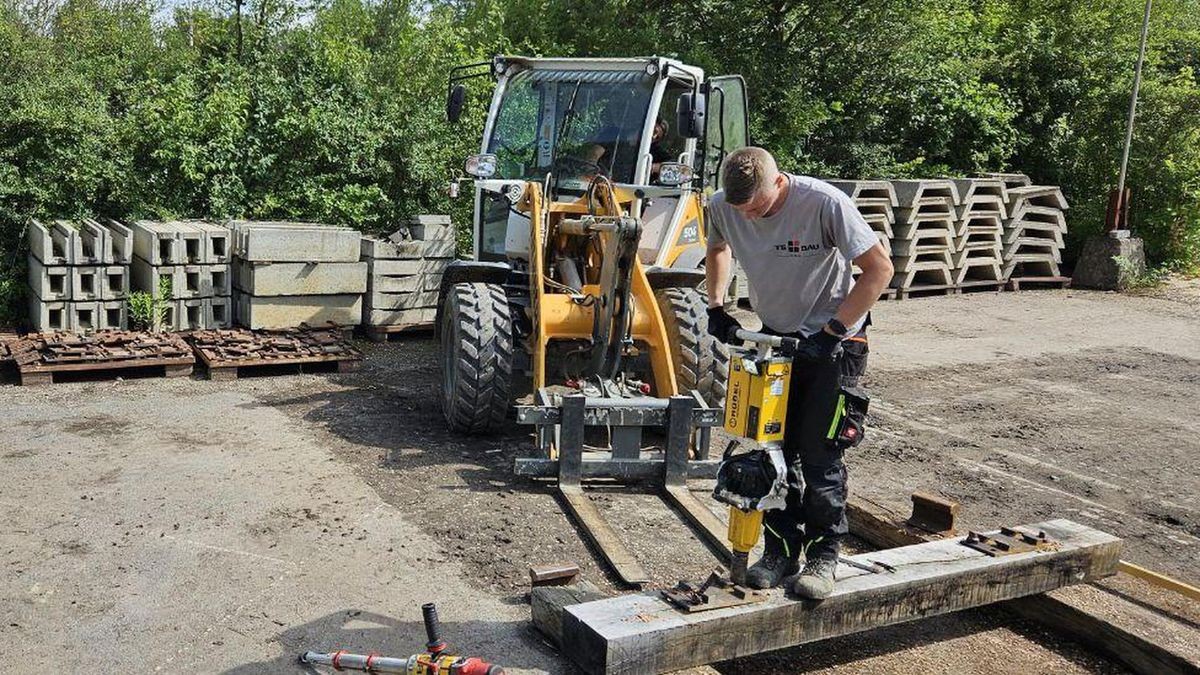 Ausbildungen in Thüringen: Als Gleisbauer bei Wind und Wetter im Einsatz