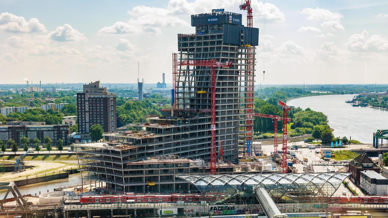 Stadt Hamburg stellt klar: Elbtower muss 245 Meter hoch werden