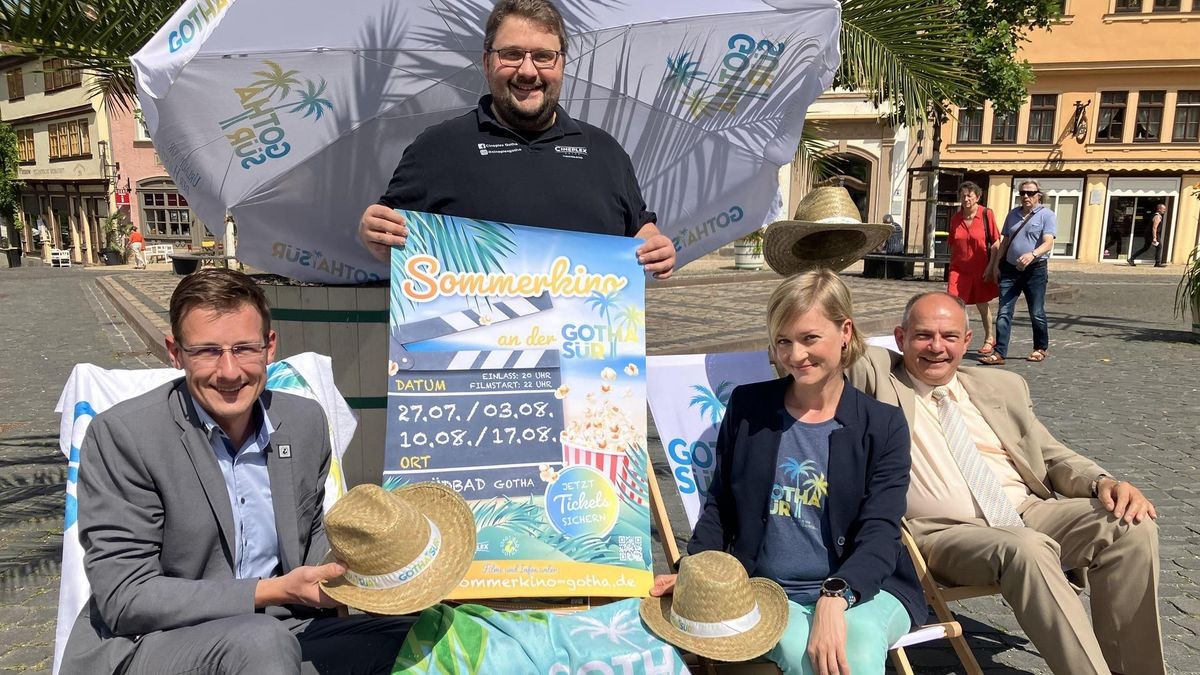 Gothaer Südbad startet mit Sommerkino 2024
