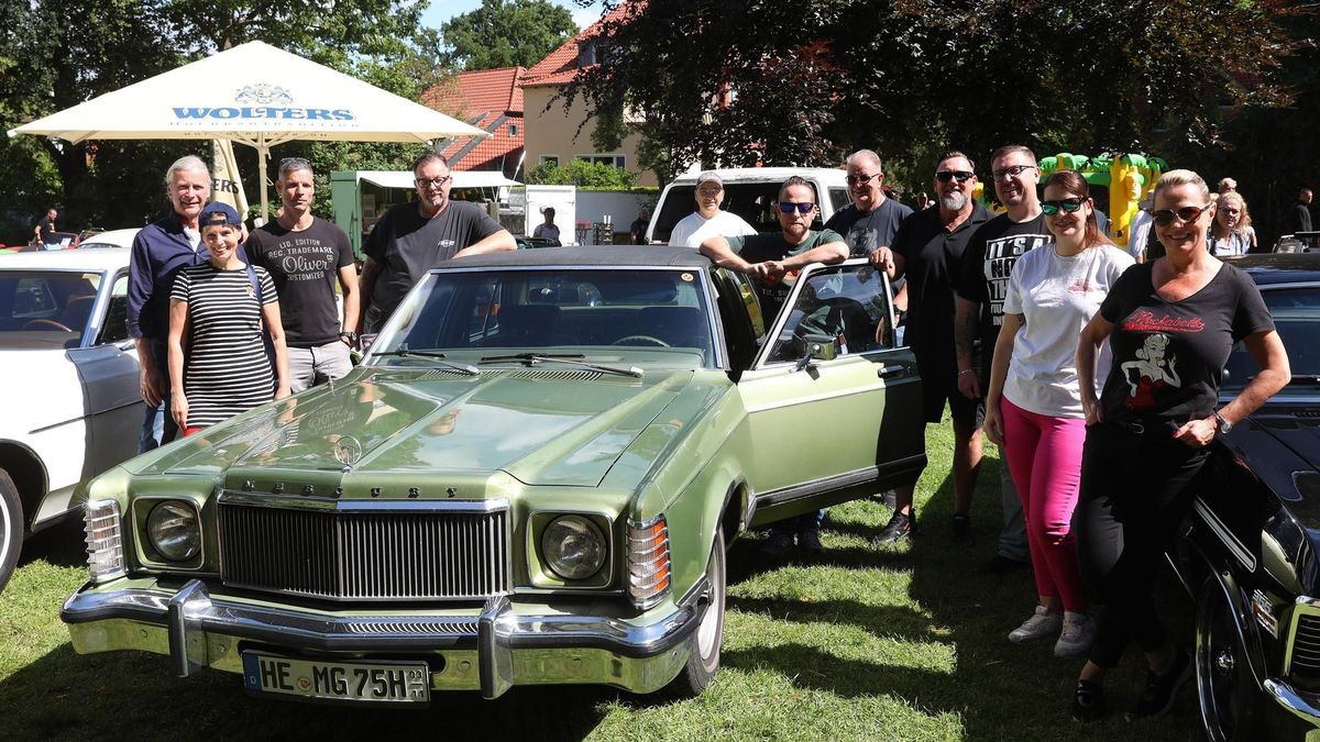 Coole Schlitten beim Oldtimertreffen in Fallersleben