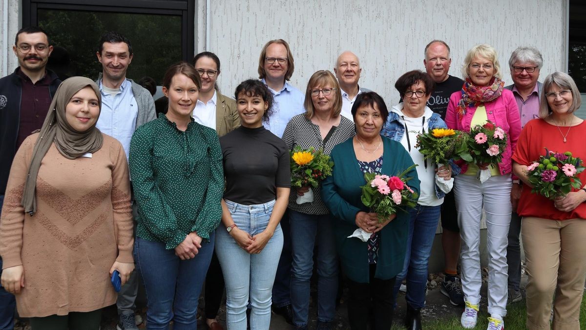 Willkommensgrüße und Wertschätzung für Klinik-Mitarbeitende