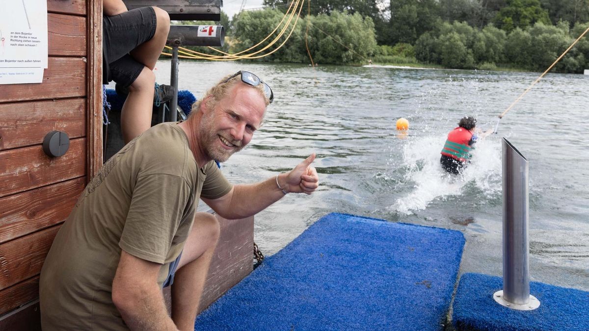 Adrenalinrausch pur: Wasserski fahren auf dem Salzgittersee