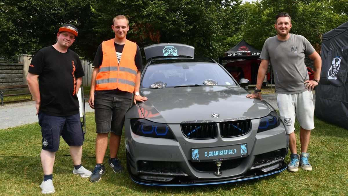 Tuningtreffen in Greiz: Chrom, Felgen und getunte Motoren