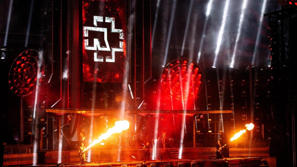 Rammstein: Löscheinsatz bei Konzert in Gelsenkirchen