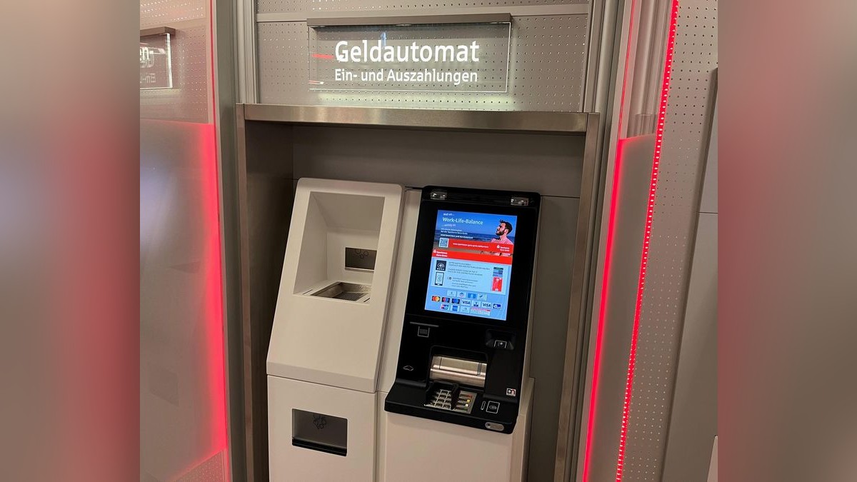 Sparkasse Gera-Greiz: Geldautomaten jetzt mit Audiounterstützung.