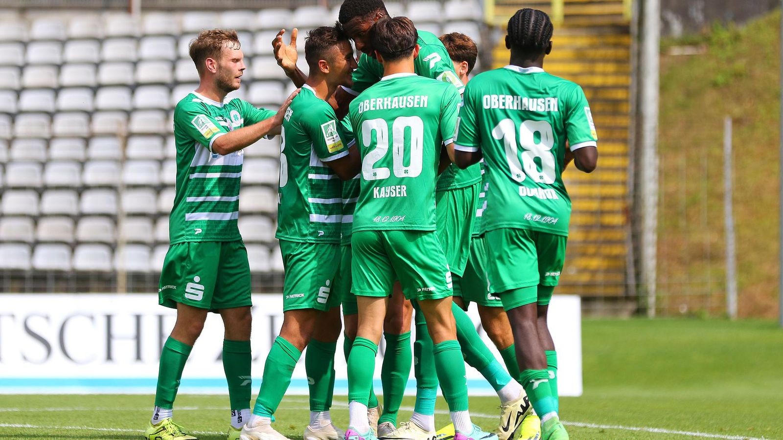 Die 5:0-Sieger: RWO freut sich auf das Derby gegen den MSV