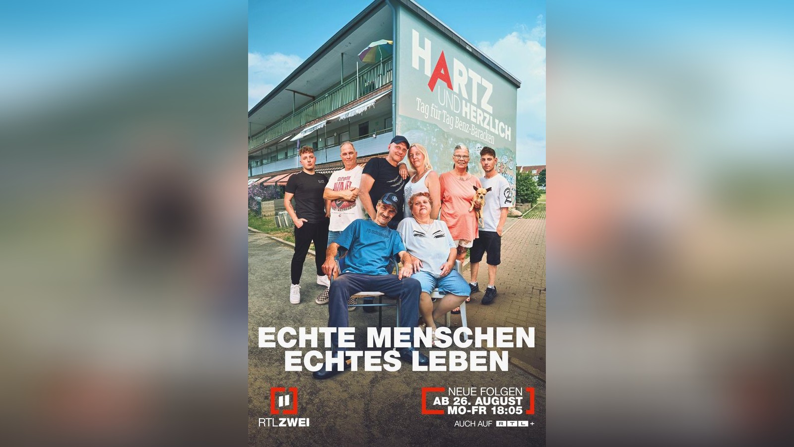 RTLZWEI stärkt die Erfolgsreihe "Hartz und herzlich" mit einer breit ...
